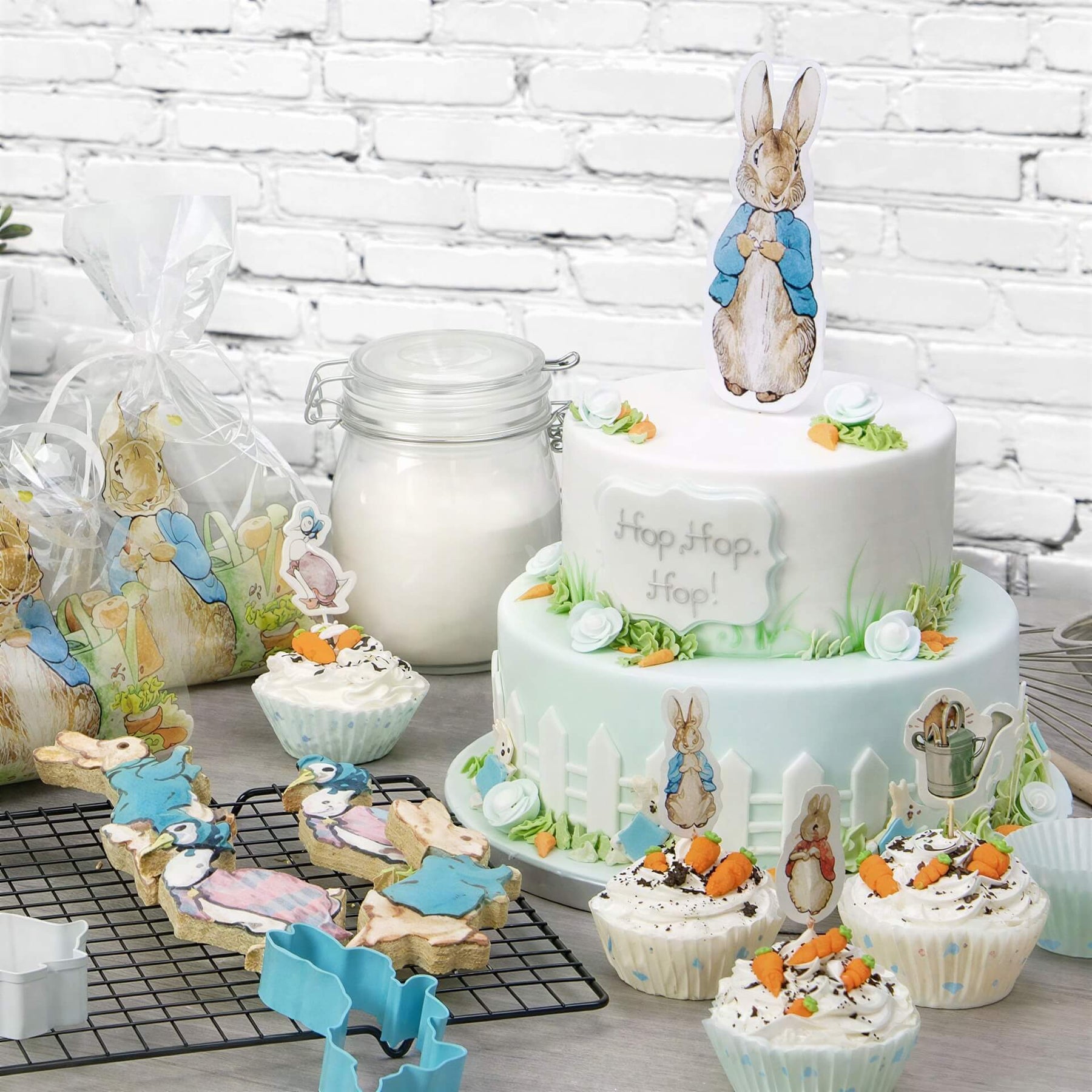 Peter Rabbit Characters Cake Toppers I First Birthday Party Supplies ...