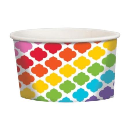 Rainbow Ice Cream Cups I Rainbow Party Supplies UK - My Dream Party Shop