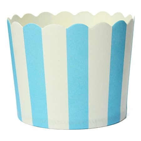 Blue and White Striped Baking Cups I Pretty Partyware I UK - My Dream ...