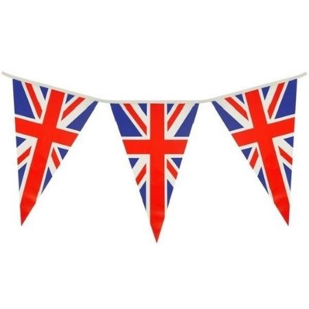 Extra Large Triangle Union Jack Bunting 7 Metres I Jubilee Decorations ...
