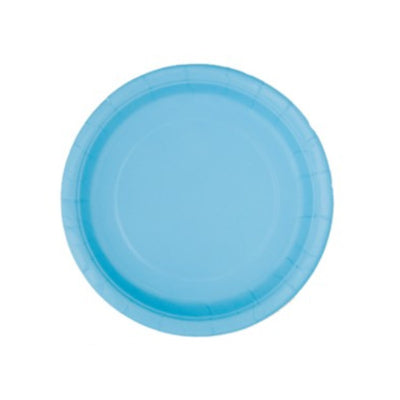 Pastel Blue Party Plates I Blue Party Supplies UK - My Dream Party Shop