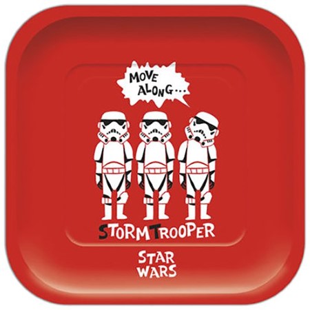 Storm Trooper Square Plates I Star Wars Party Tableware I UK - My Dream ...